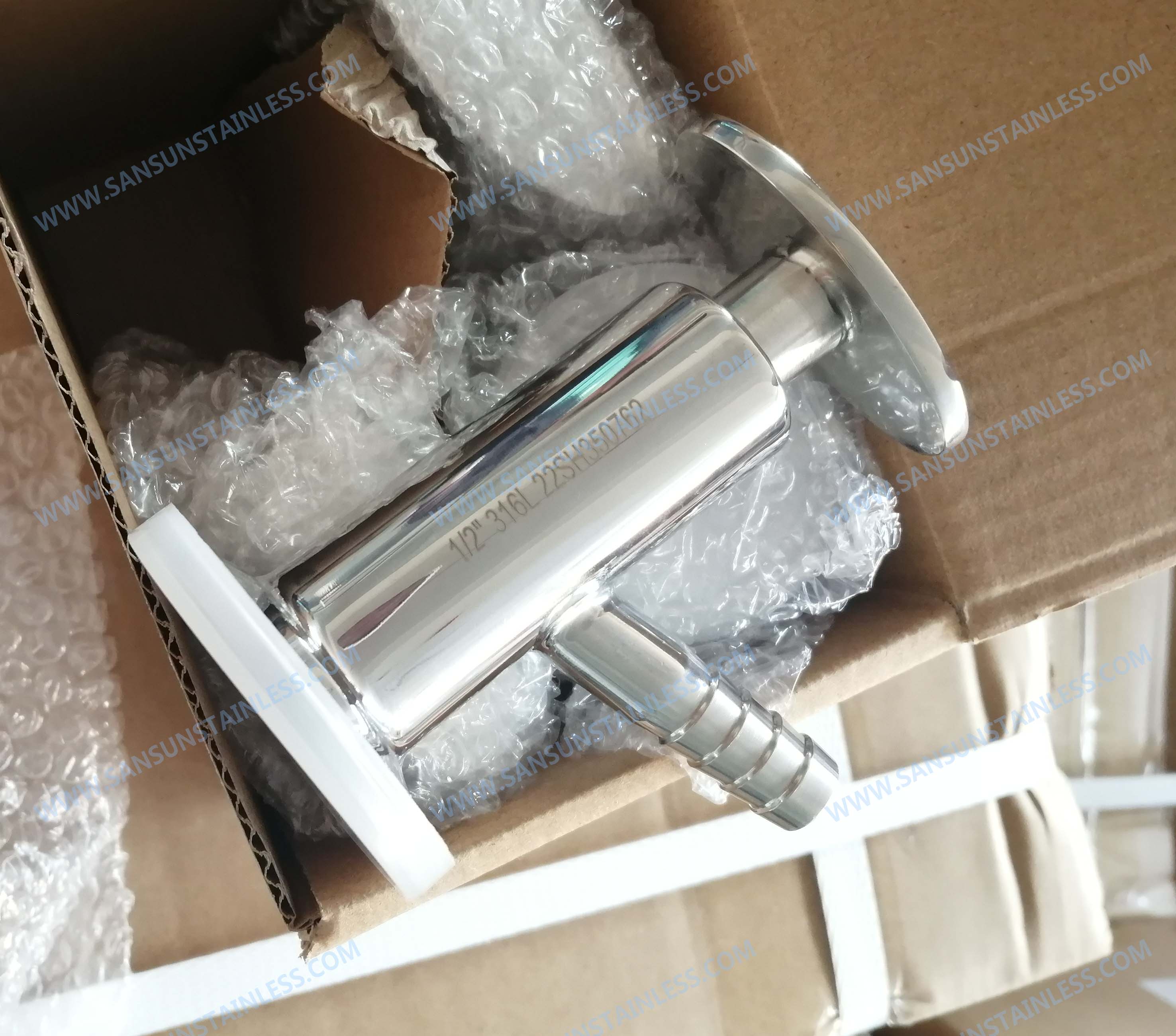 Tri Clover Manual Sampling Valve with Oval Handwheel from China ...