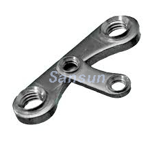 Stainless Steel CF-Plate Nut vacuum fittings from China manufacturer ...