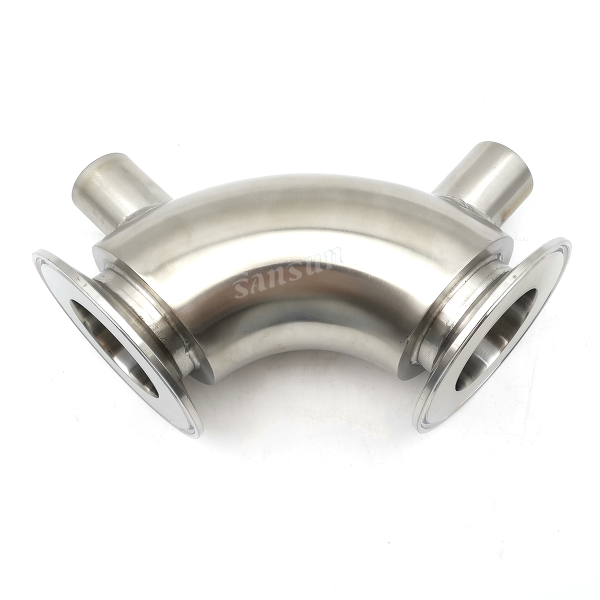 Sanitary Stainless Steel Heating Jacketed Tri Clover Elbow from China ...