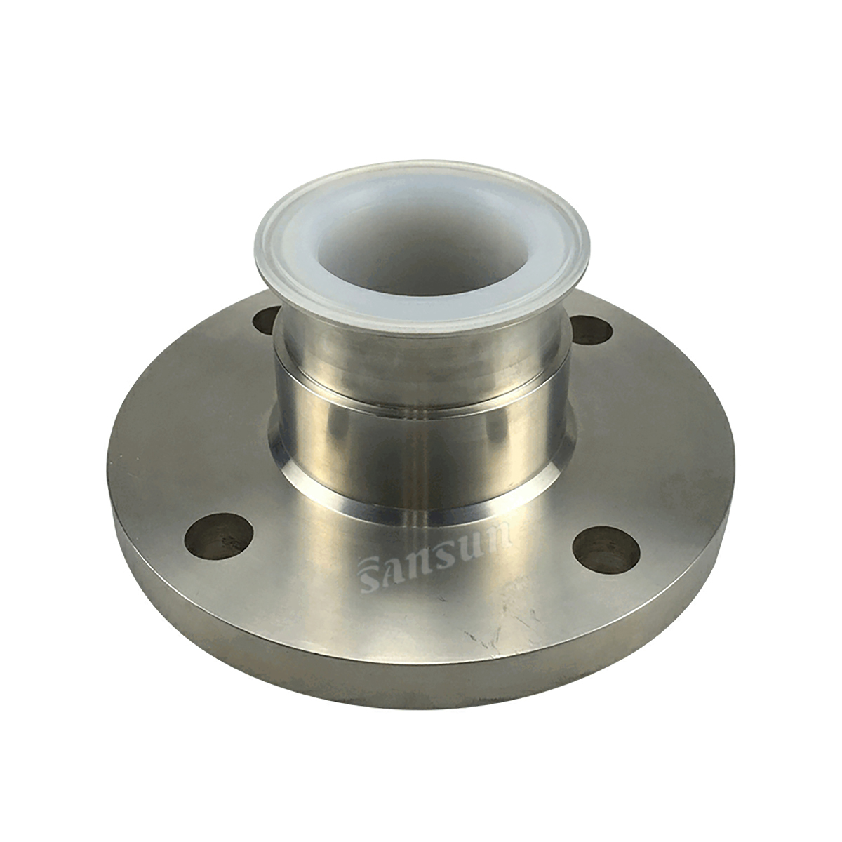 PFA Lined Reducer Tri Clamp Flange from China manufacturer - Sansun