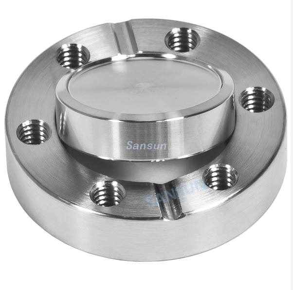 Stainless Steel CF Rotatable Blank Tapped Flange vacuum fittings from ...