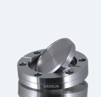 Stainless Steel CF Rotatable Blank Tapped Flange vacuum fittings from ...