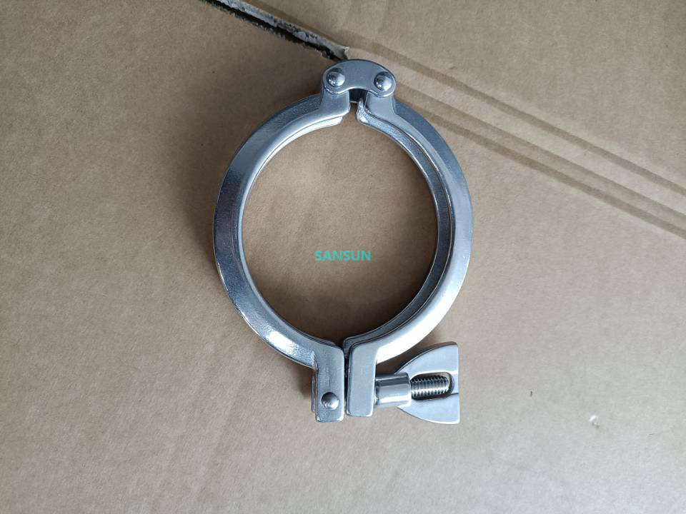 Sanitary Stainless Steel Pipe Fitting Single Pin Clamp from China ...