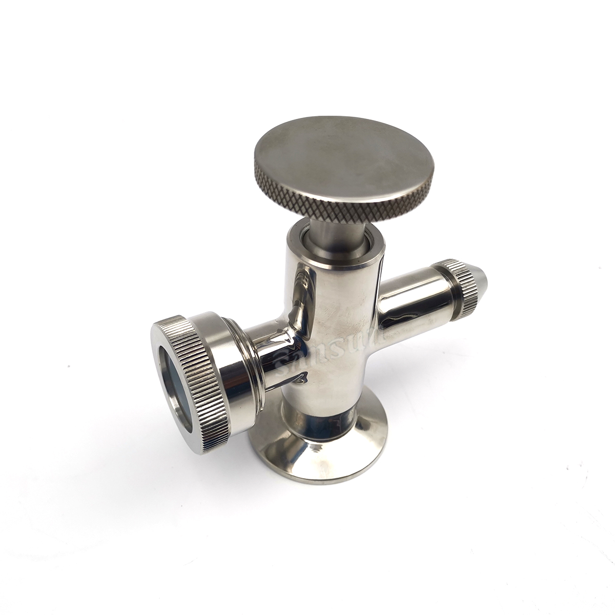 Sanitary Stainless Steel Tri Clamp Tank Level Gauge with Sampling from ...