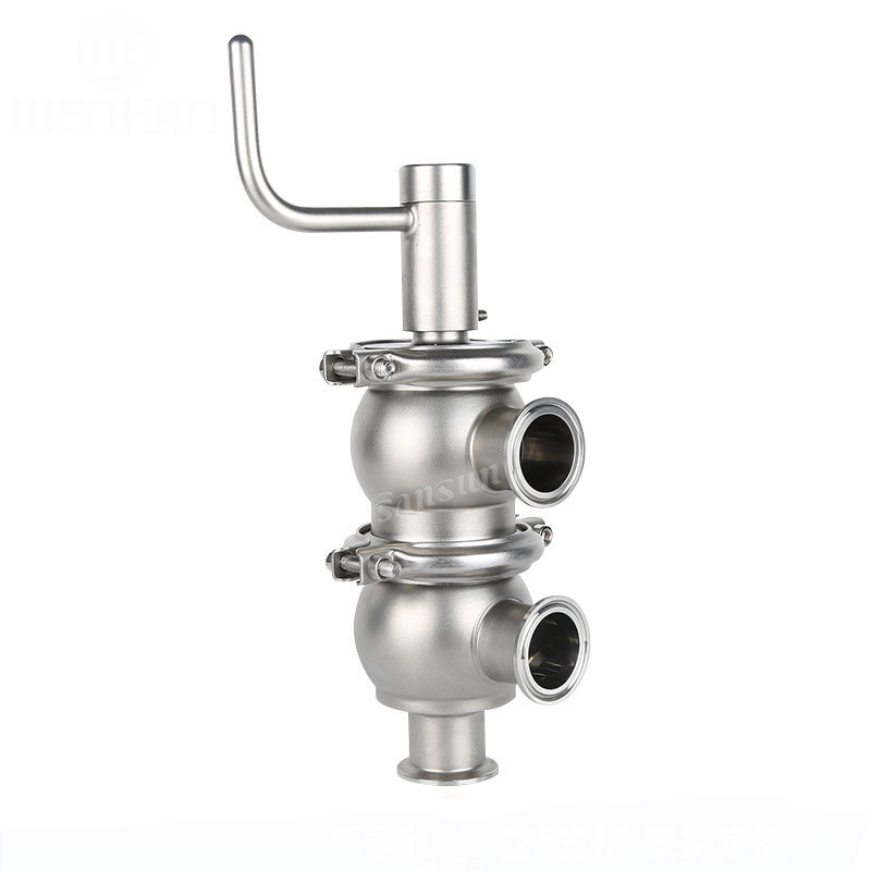Sanitary Shutoff Manual Diverter Valve from China manufacturer - Sansun