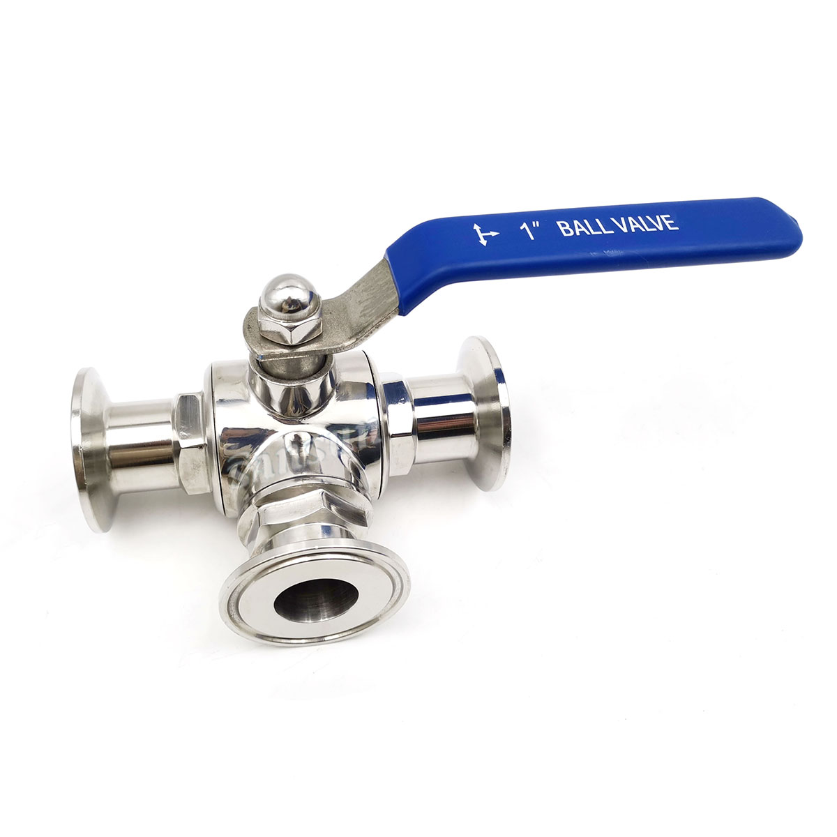 2 Inch Sanitary T Port Tri Clover Ball Valve from China manufacturer ...