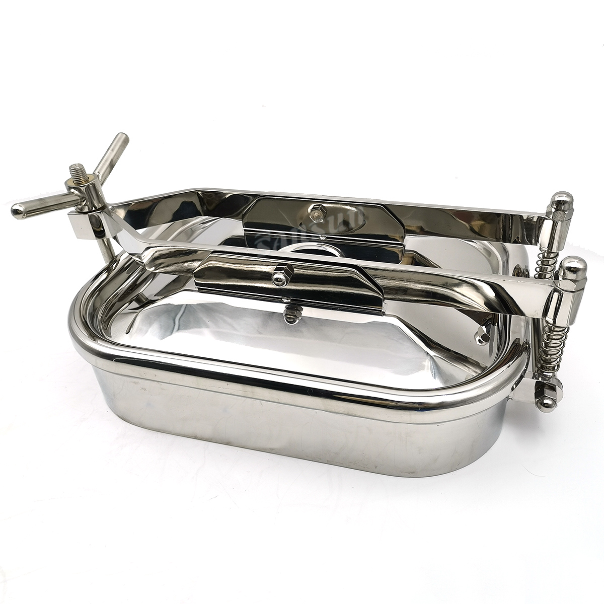 Sanitary Stainless Steel Rectangular Tank Manhole from China ...