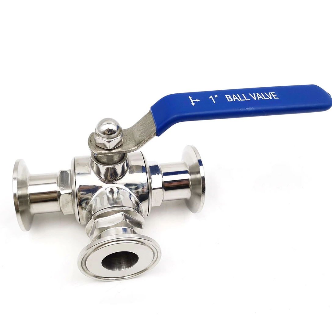 Sanitary Stainless Steel Tri Clover Ball Valve from China manufacturer ...