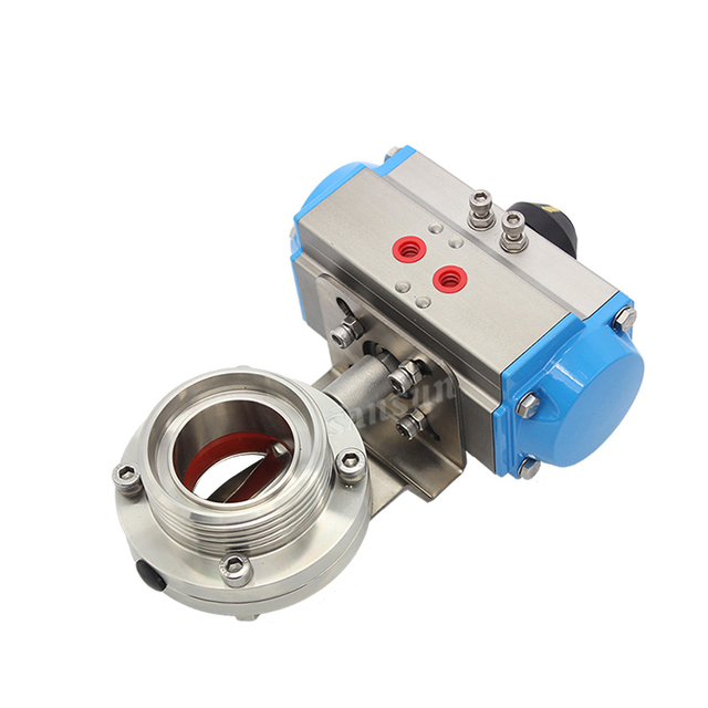 China sanitary automatic butterfly valve manufacturers, sanitary ...